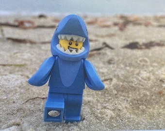LEGO Shark Suit Guy Minifigure 71011-13 Series 15 Review, 56% OFF