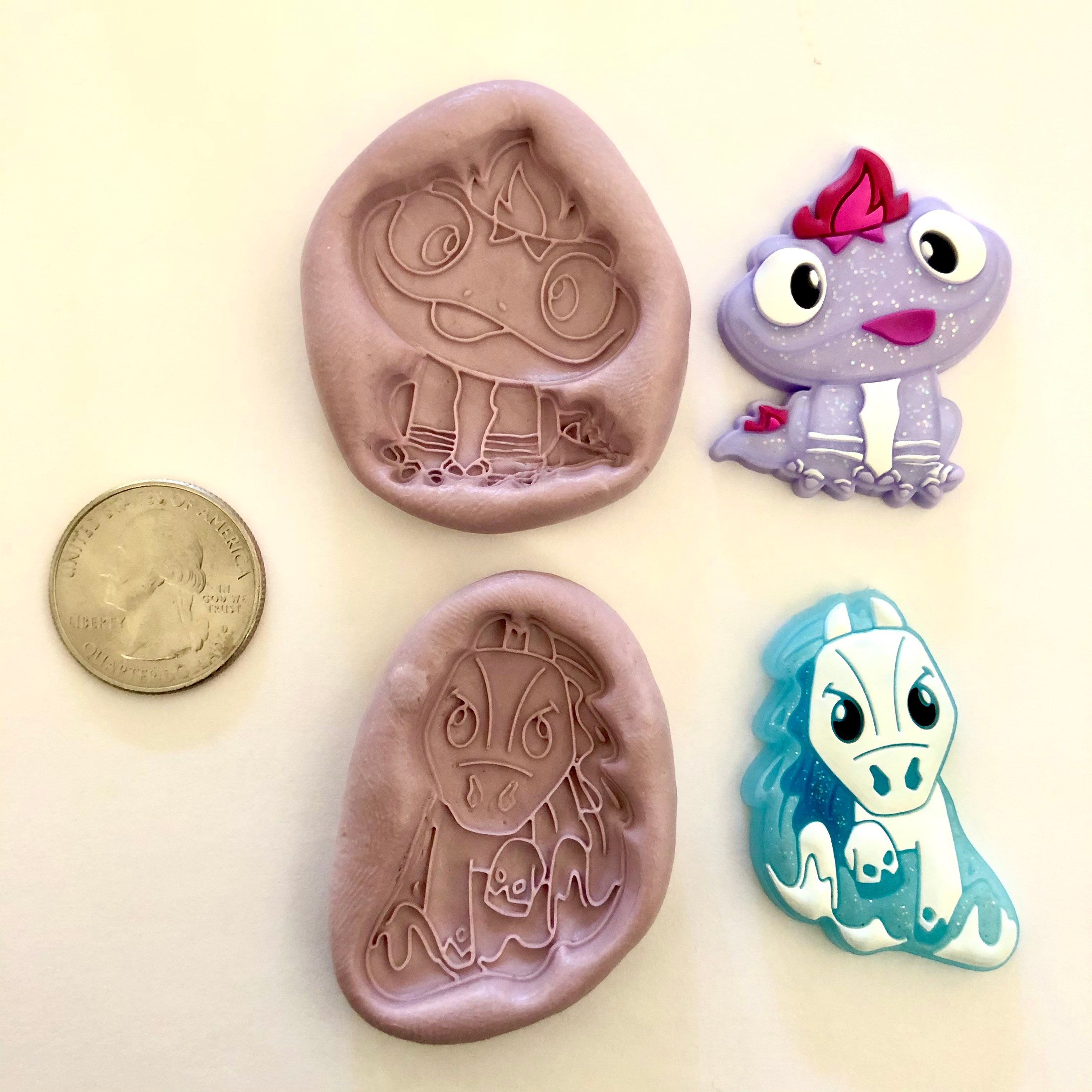 Frozen 2 Character Silicone Molds | Etsy