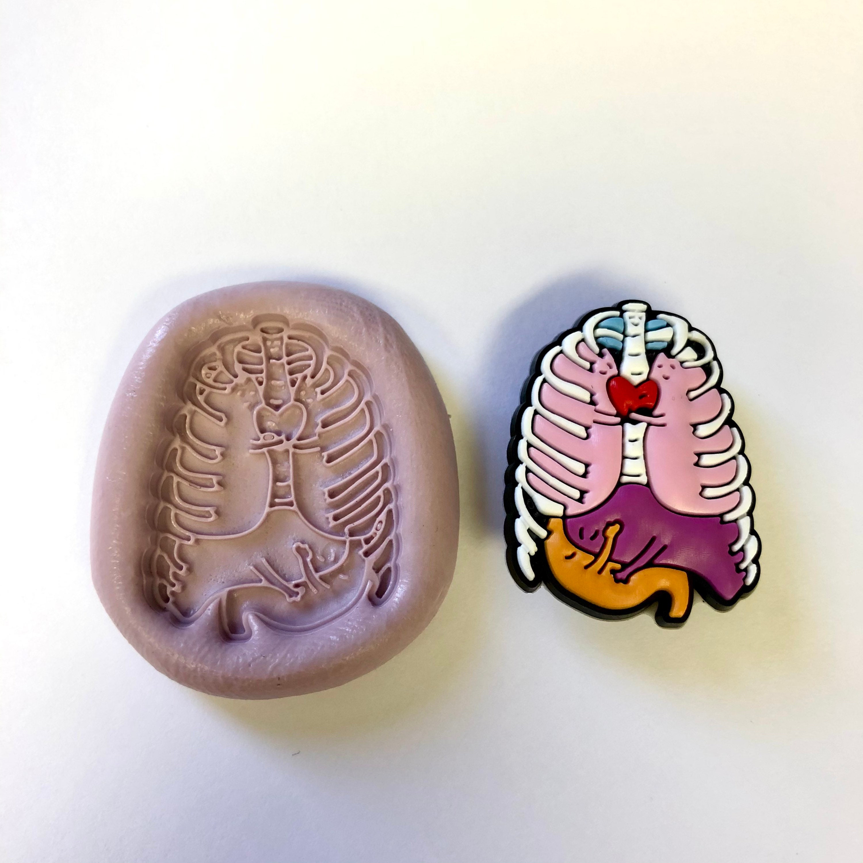 Chest Cavity Silicone Molds - Etsy