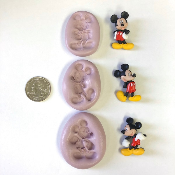 Mickey Mouse Silicone Mold - Etsy