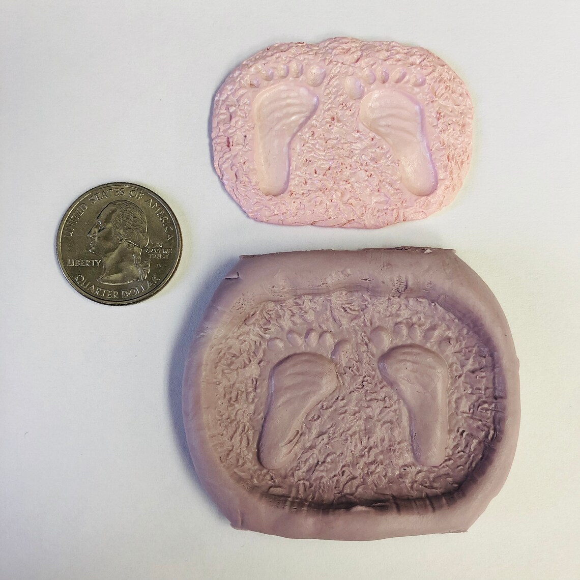 Baby Hands & Foot Prints Silicone Mold - Etsy