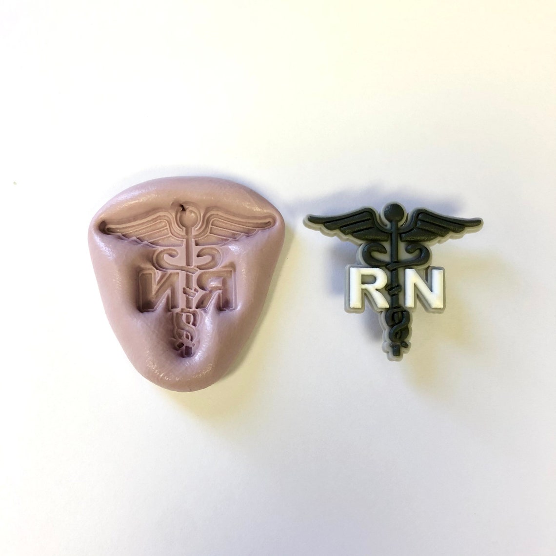 RN Emblem Silicone Mold - Etsy