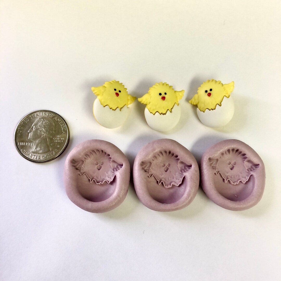 Baby Chicks in Shells Silicone Molds - Etsy