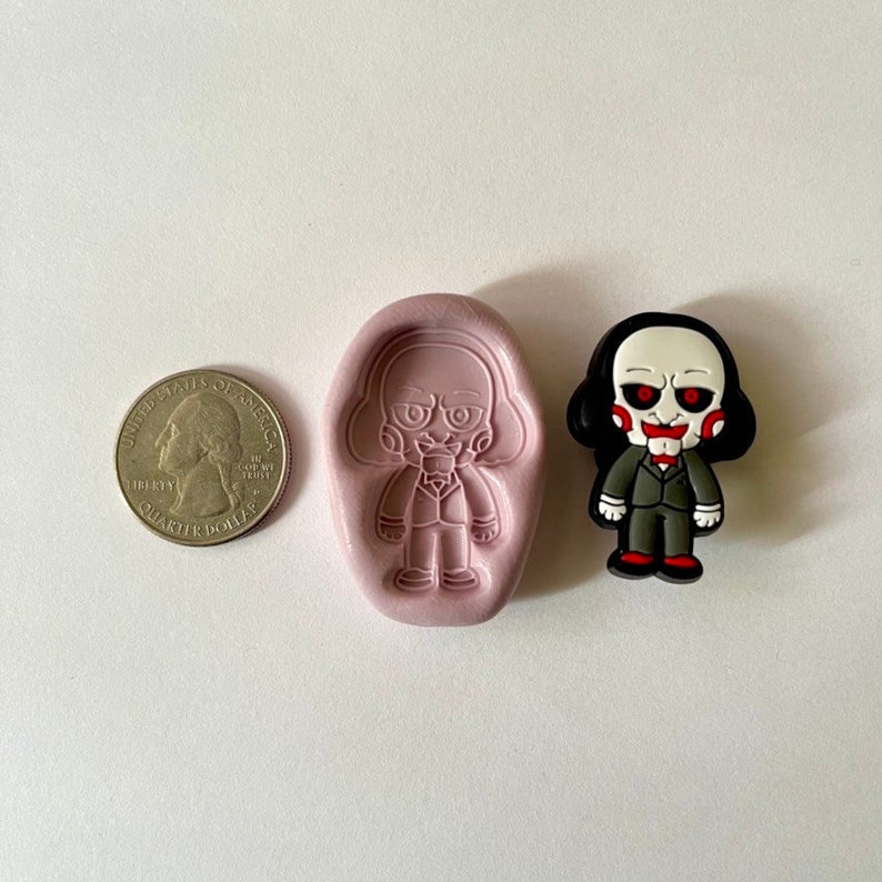 Cartoon Halloween/horror Movie Bad Guys Silicone Molds - Etsy