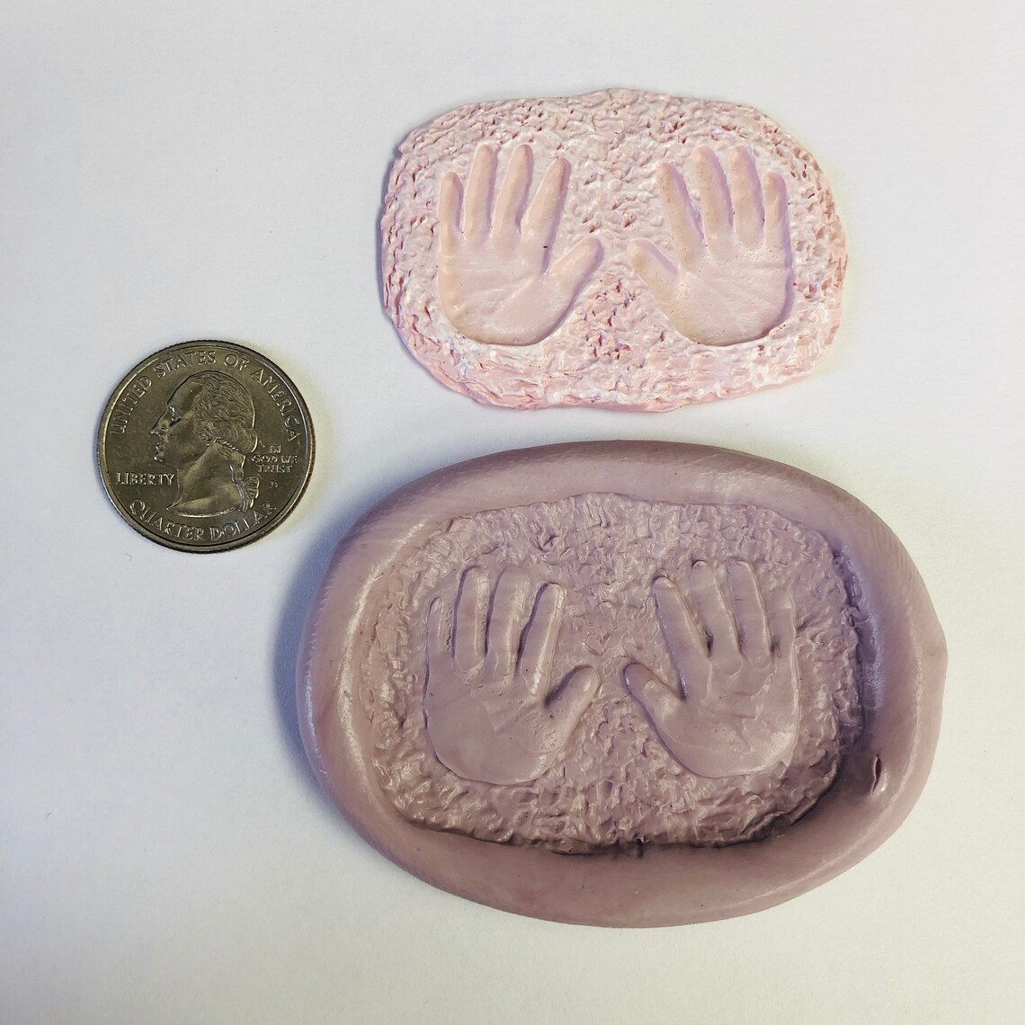 Baby Hands & Foot Prints Silicone Mold - Etsy