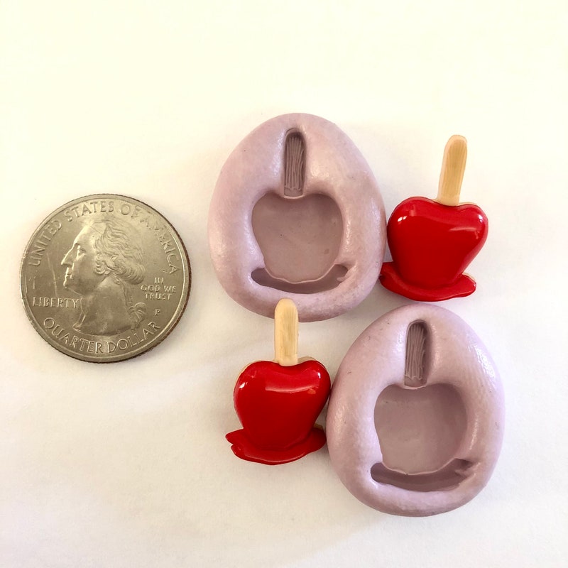 Apple Silicone Mold - Etsy