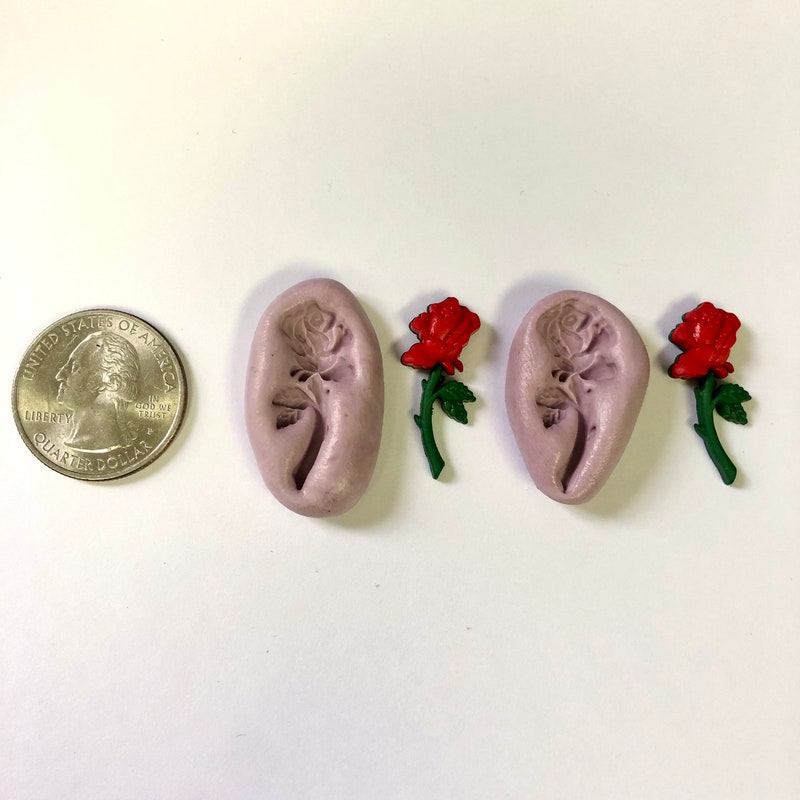 Rose Silicone Mold - Etsy