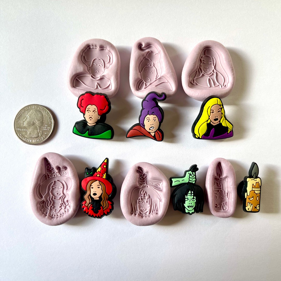 Hocus Pocus Movie Characters Silicone Molds - Etsy