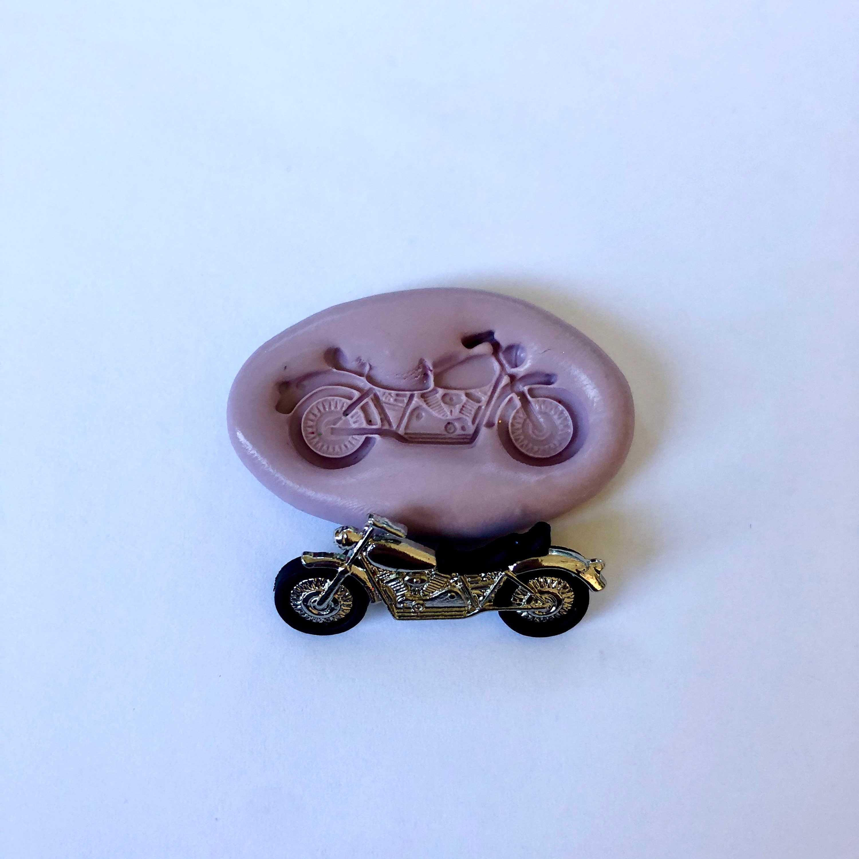 Mini Motorcycle Silicone Mold | Etsy