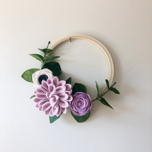 Purple Flower Nursery Decor Nursery Decor Girl Purple in a | Etsy