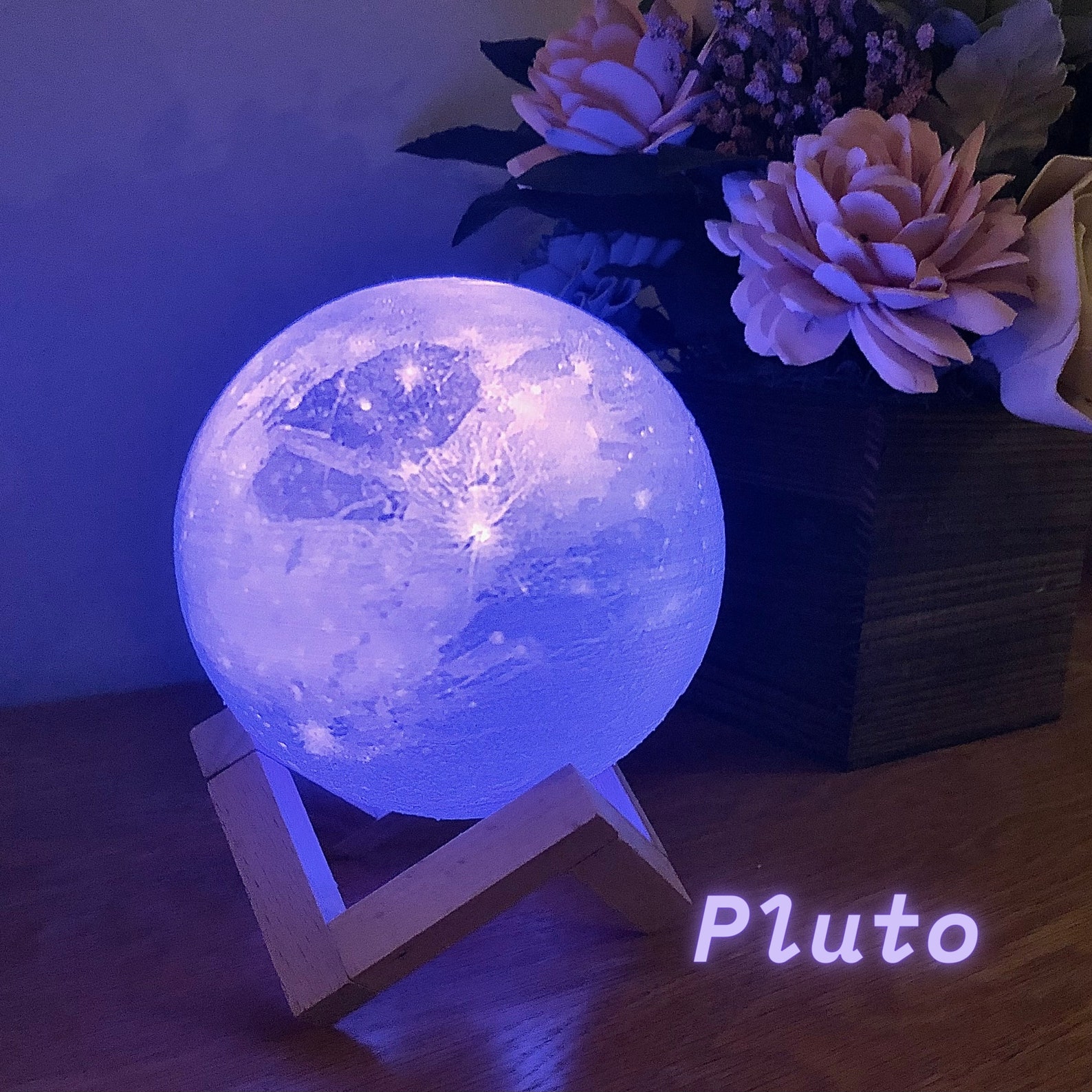 Planet Lamps With 16 Colors real Space Data Images Remote - Etsy