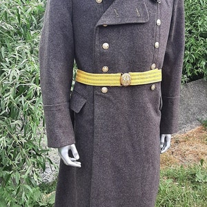 Vintage Soviet Military Woolen Coat Soviet Army Officers USSR - Etsy