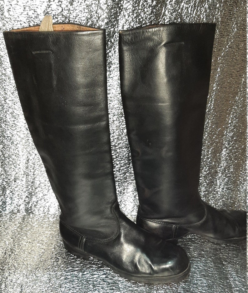 Soviet Chrome Boots Senior Officers USSR - Etsy