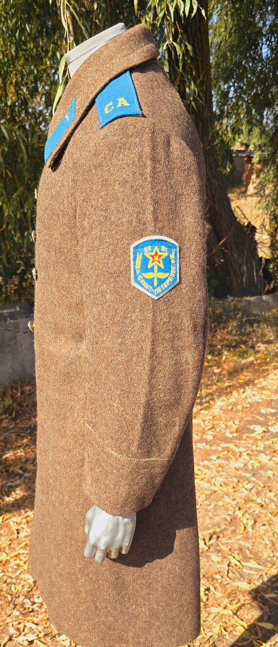 Vintage wool coat original from USSR - Gem