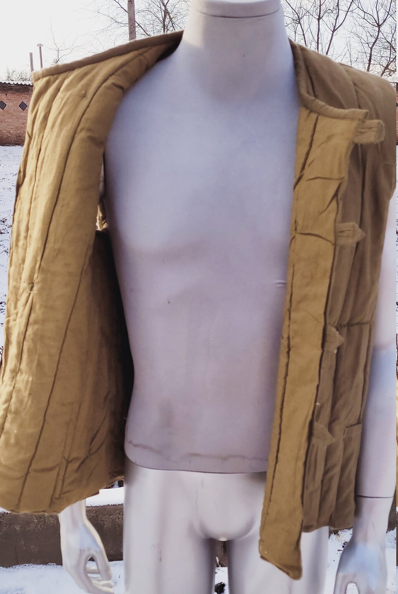 Soviet Military Padded Jacket Soldiers Red Army USSR | Etsy