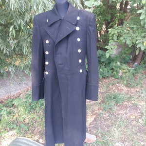 Soviet Officers Military Greatcoat USSR | Etsy