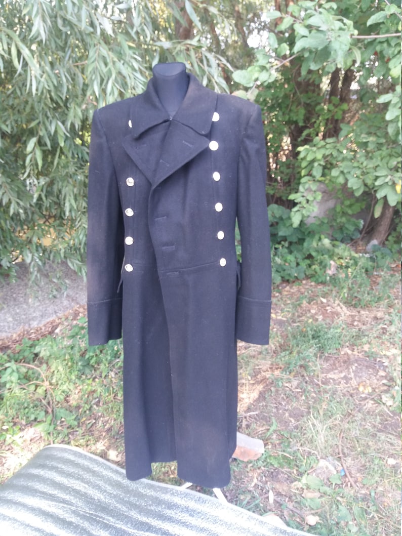 Soviet Officers Military Greatcoat USSR | Etsy