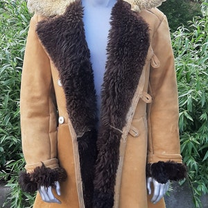 Soviet military winter fur coat officers north USSR | Etsy