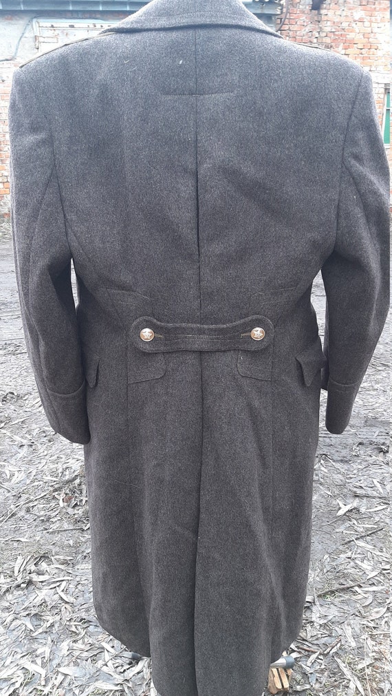 Soviet officer heavy coat USSR army cloth overcoat - Gem