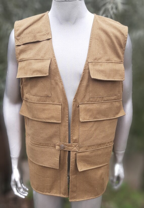 Soviet military Afghan vest unloading USSR army - Gem