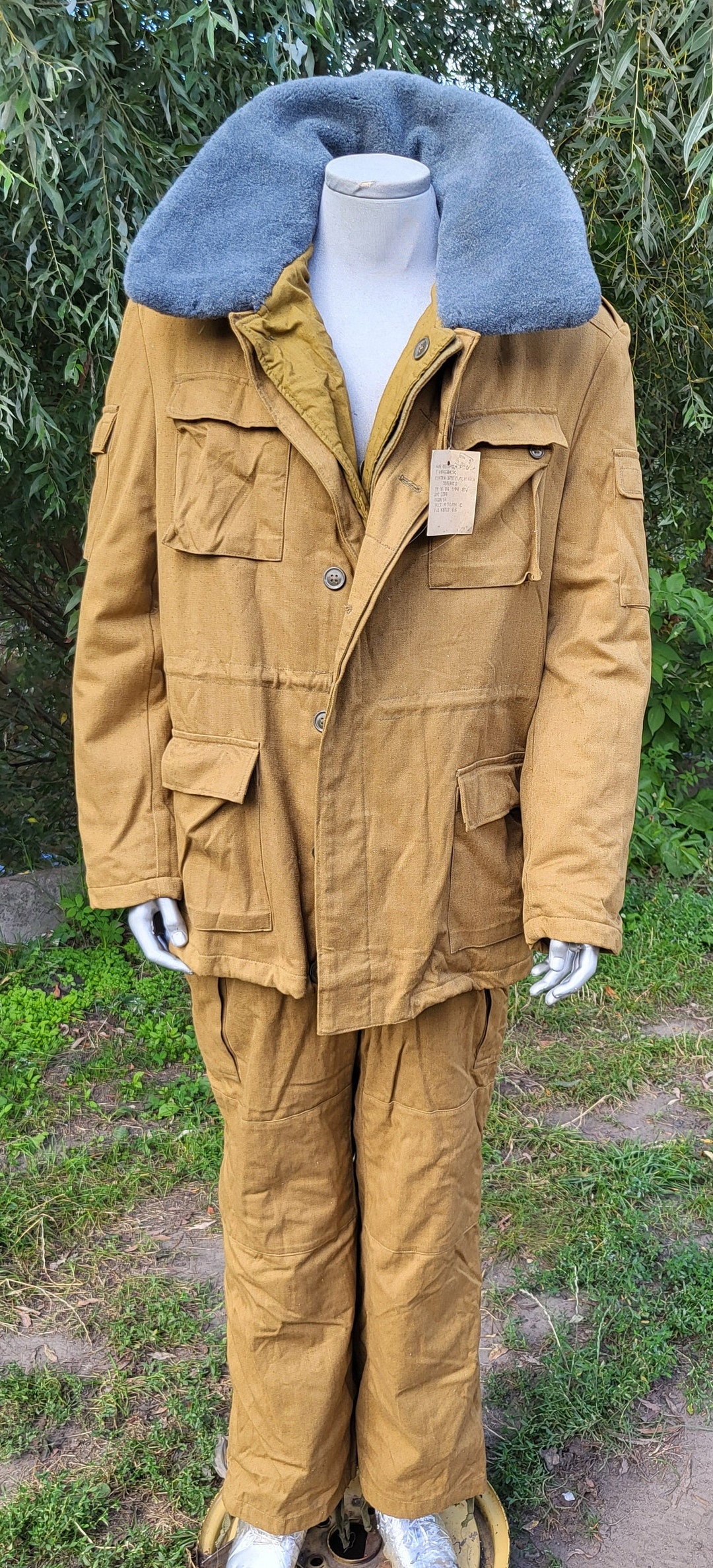 Vintage Winter Military Uniform AFGHANKA USSR Size 54/4 - Etsy