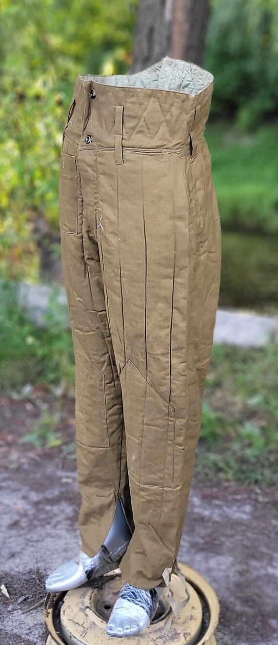 Vintage winter military pants Red Army USSR - Gem