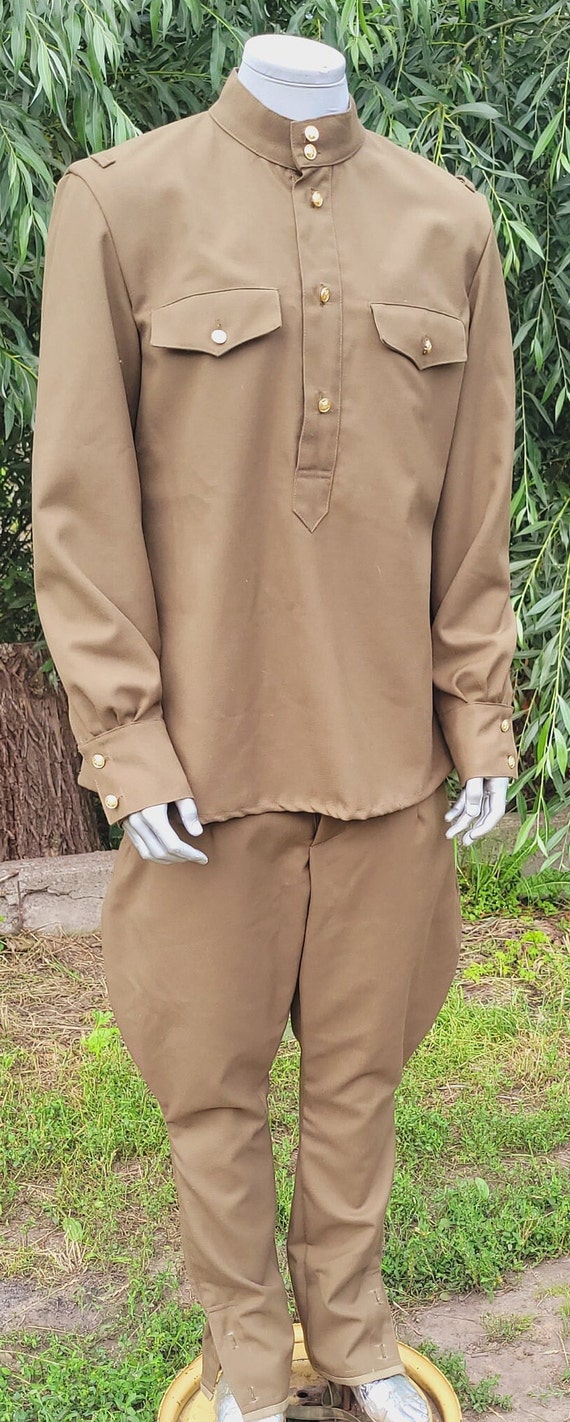 Vintage military uniform Red Army riding breeches and… - Gem