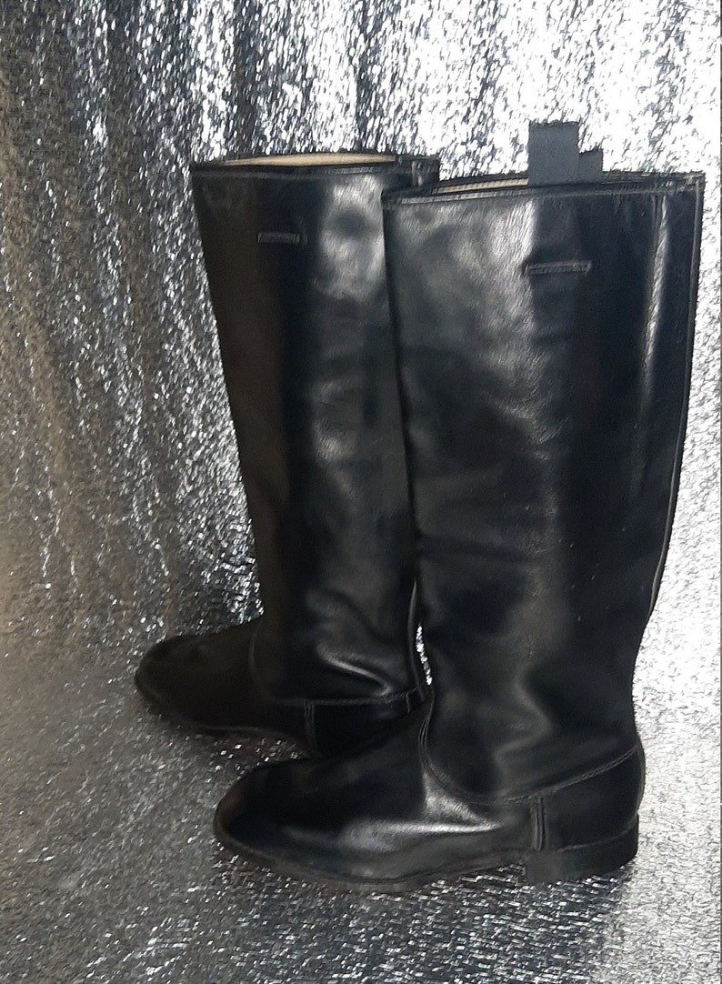Botas alemanas antiguas, raras y cromadas, originales de la RDA - Etsy ...