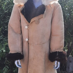 Soviet Military Fur Coat Natural Sheepskin Officers North USSR - Etsy