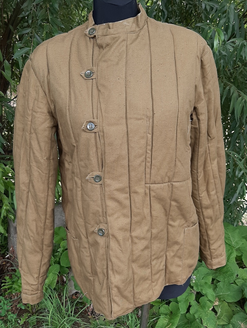 Soviet Military Jacket FUFAIKA Ukraine Army Winter Warm Jacket ...