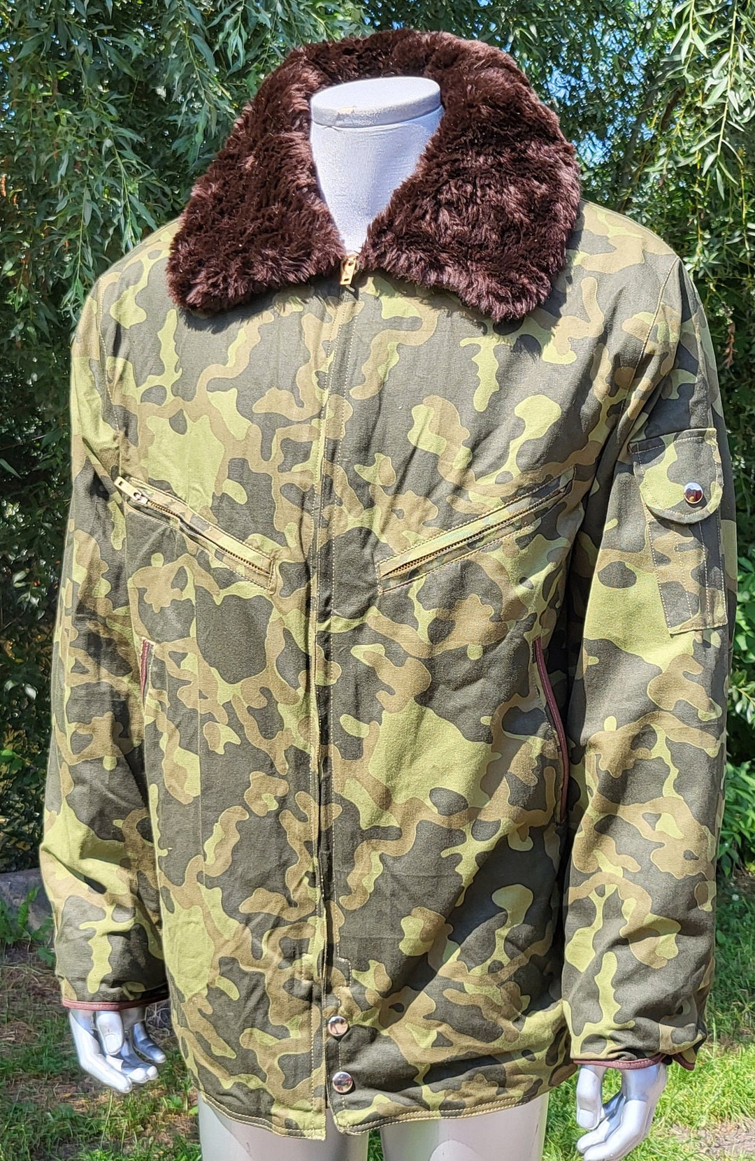 Military Camouflage Jacket BUTAN Army Air Force Pilots 1990s - Etsy