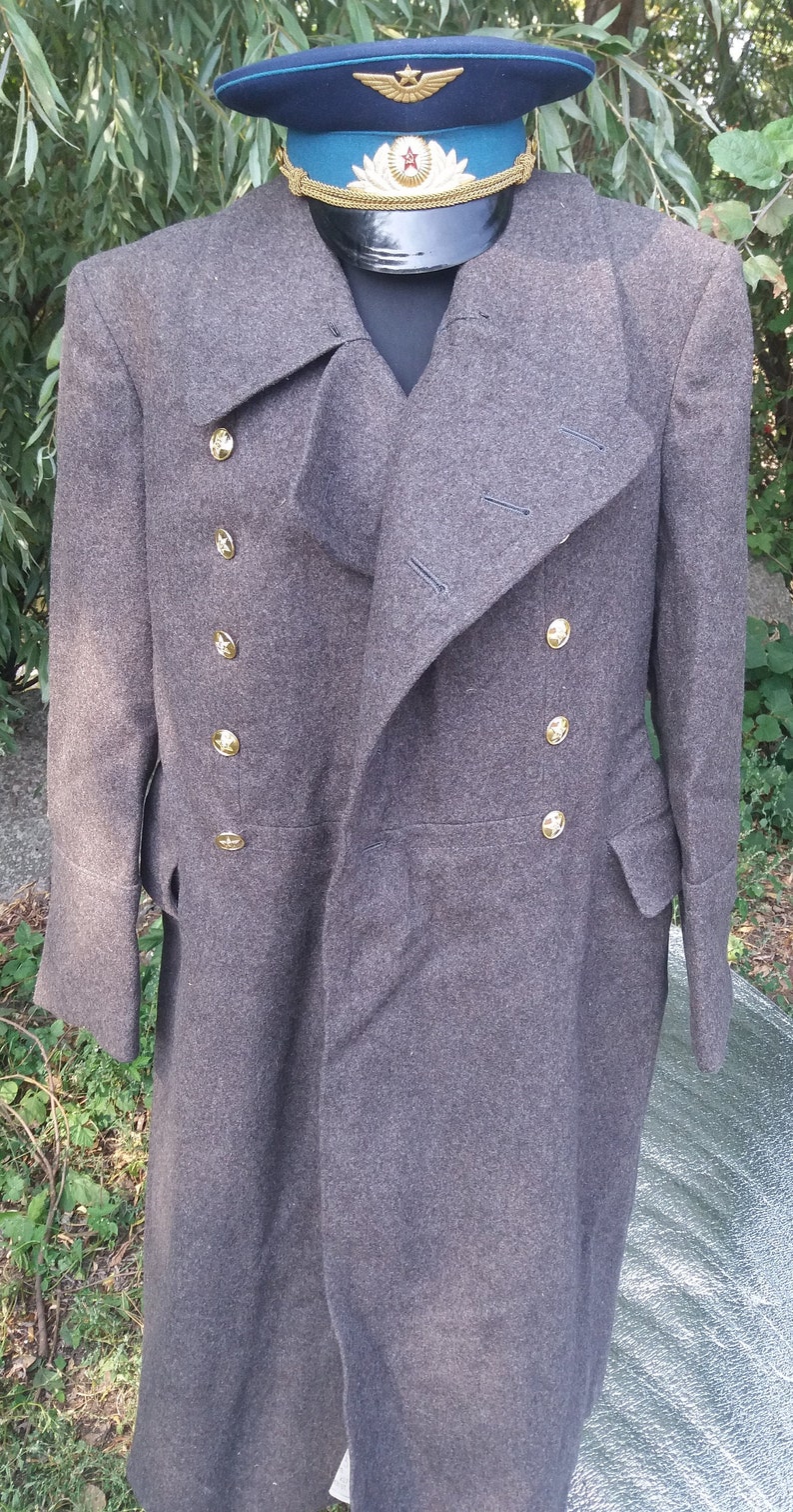Soviet Officers Military Greatcoat USSR - Etsy