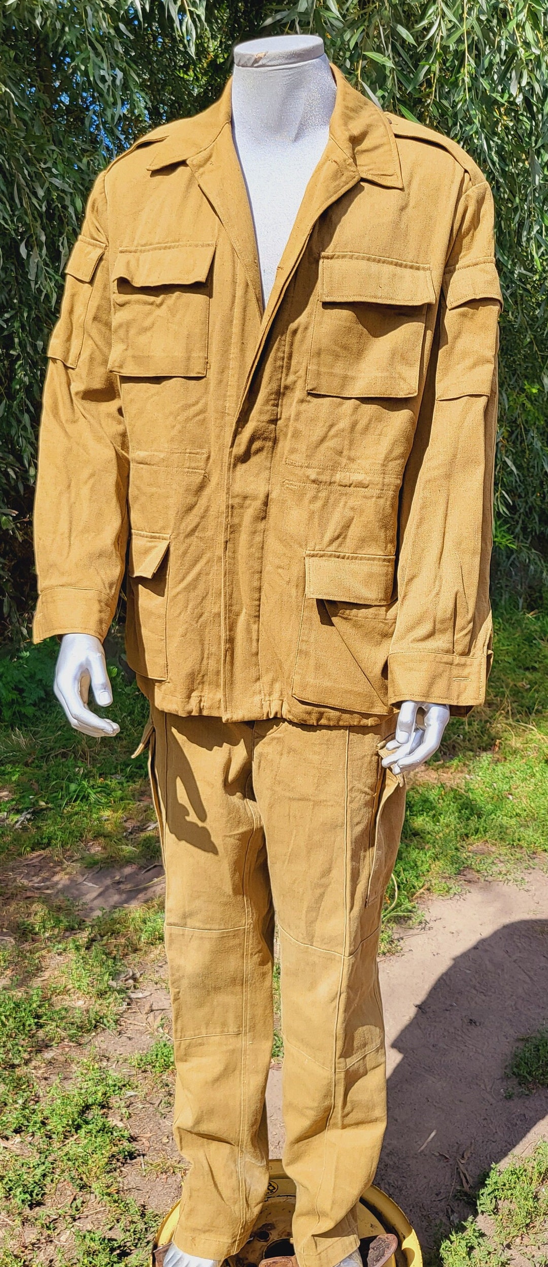 Vintage Military Summer Uniform From Afghan War USSR - Etsy