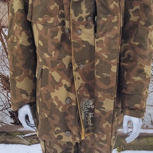 Vintage Rare Original Combat Winter Uniform Camouflage BUTANE Special ...