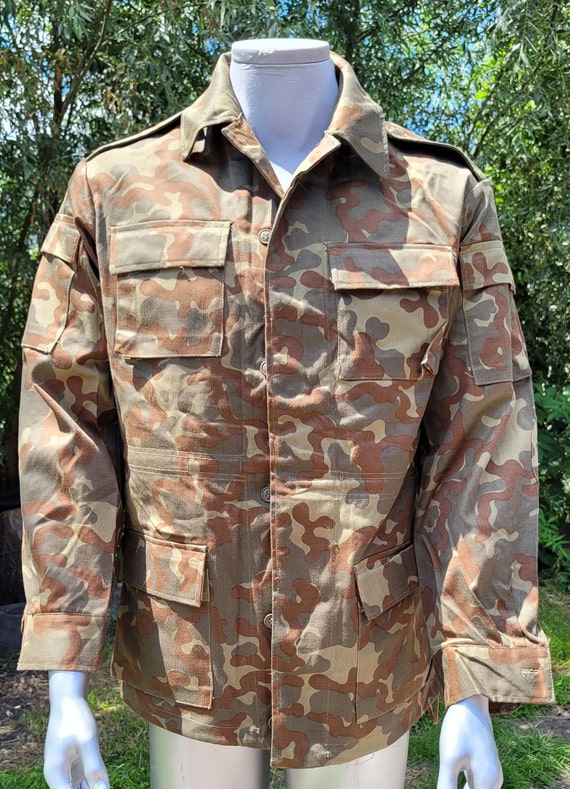 Rare military camouflage jacket BUTAN Army 1990 - Gem