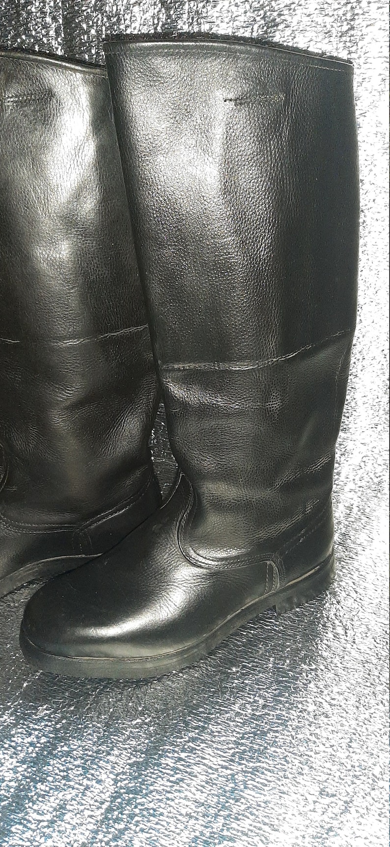 Soviet military yuft boots sole micropore officers USSR army | Etsy