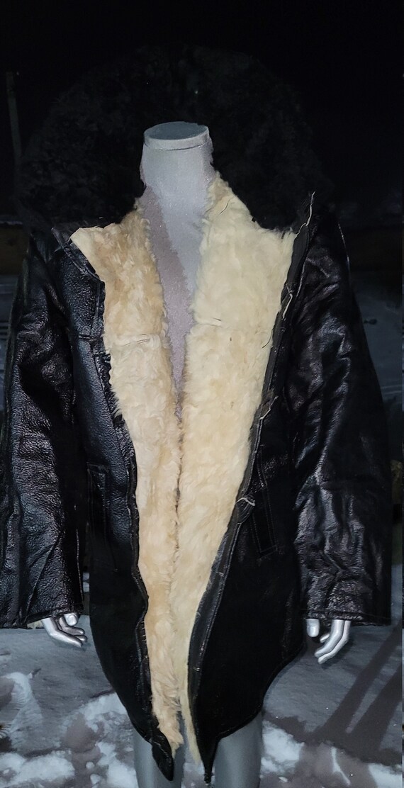 vintage military soviet fur - Gem