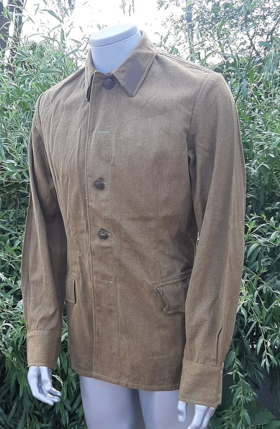Soviet vintage military tunic soldier old model 1970s - Gem
