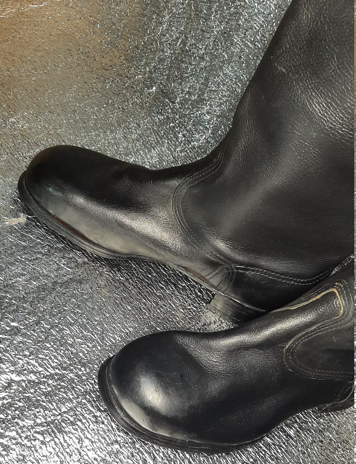 Vintage Rare Soviet Leather Boots USSR 1950s | Etsy