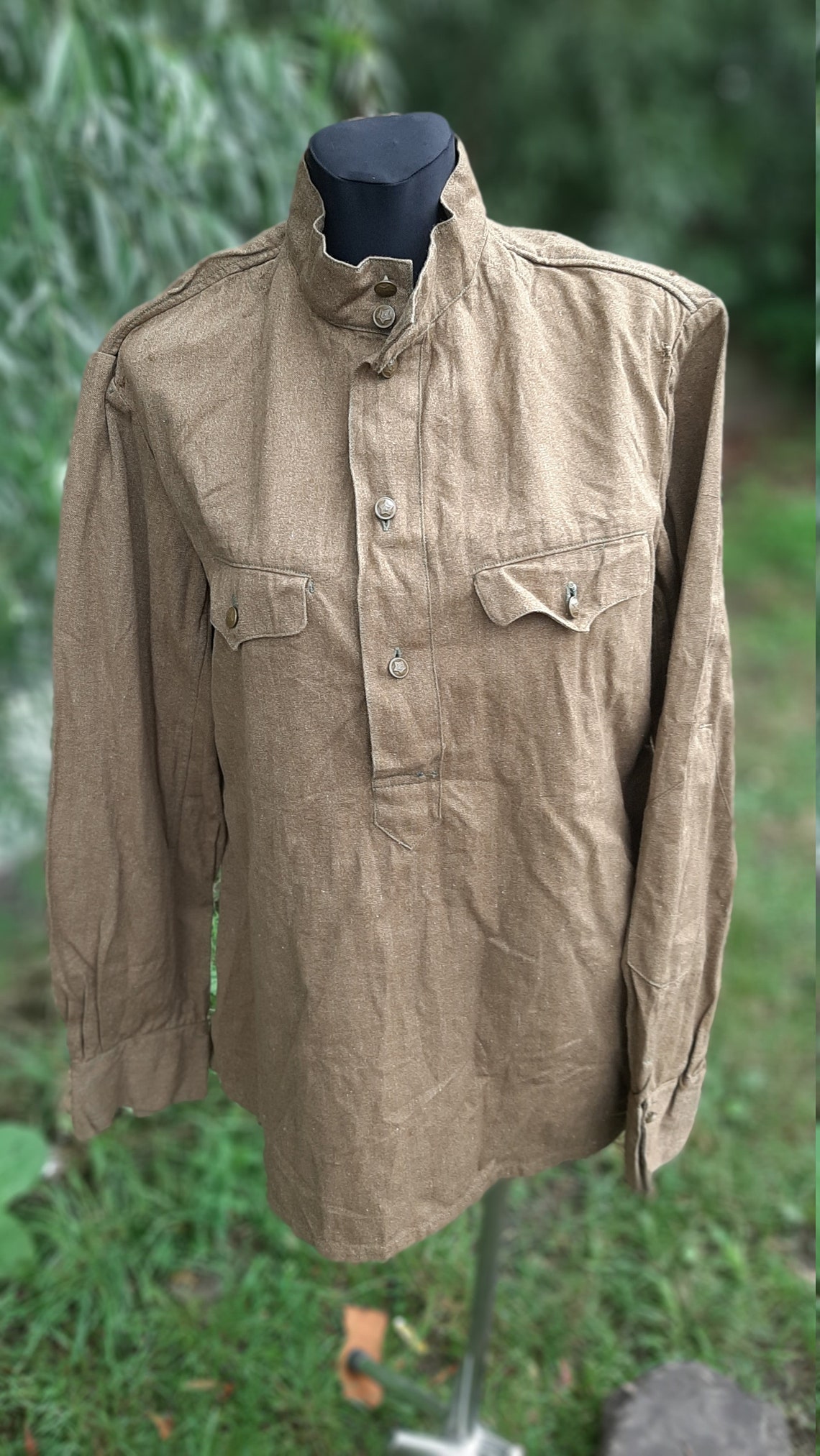 Soviet Russian Military Army Soldier's Blouse Tunic - Etsy UK