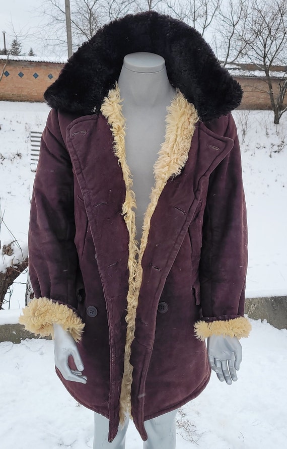 Vintage Rare Soviet Fur Coat Generals USSR Army 1950s | Etsy