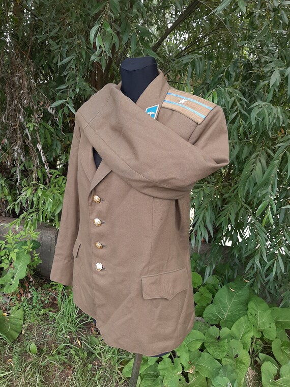 Soviet Army Military Officer Jacket USSR Mayor - Gem