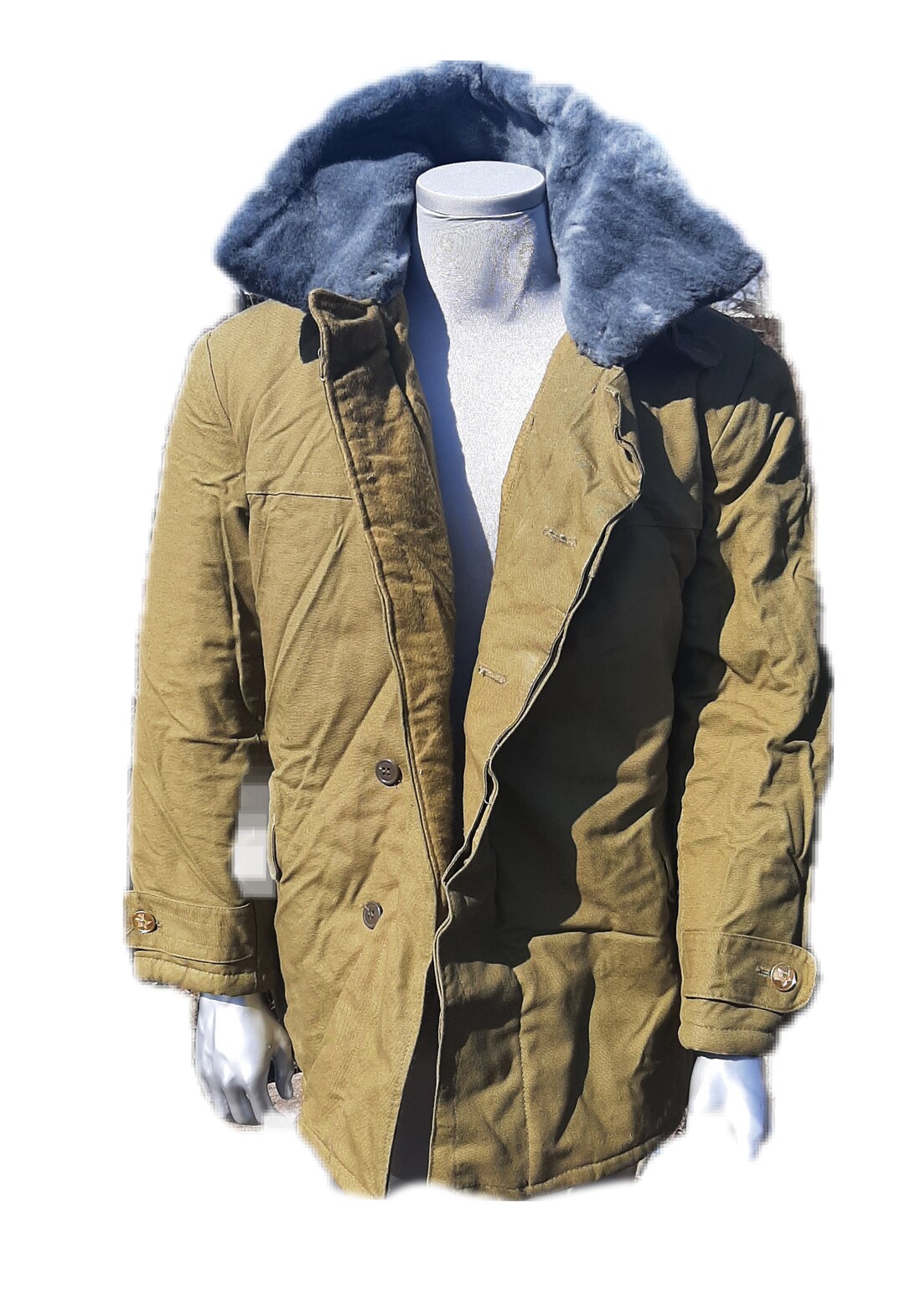 Military Winter Insulated Jacket Soviet Officer USSR - Etsy