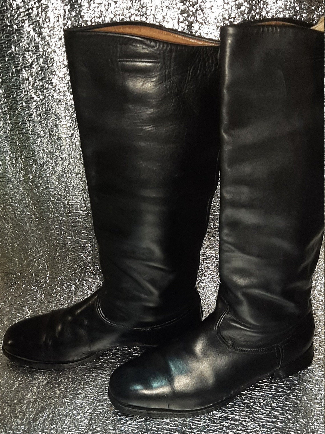 Soviet Military Leather Chrome Boots Highest Command Personnel - Etsy
