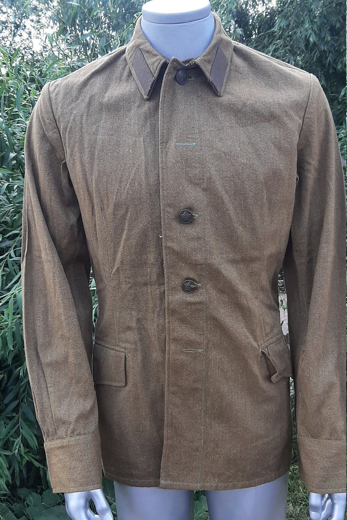 Soviet Vintage Military Tunic Soldier Old Model 1970s | Etsy UK
