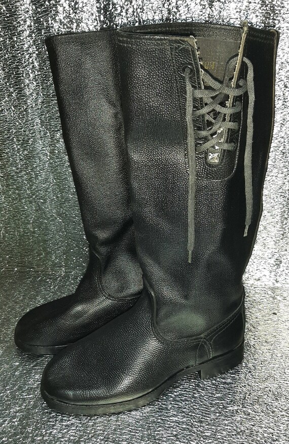 Soviet military rare boots USSR Airborne Forces - Gem