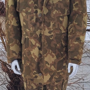 Vintage Rare Original Combat Winter Uniform Camouflage BUTANE Special ...