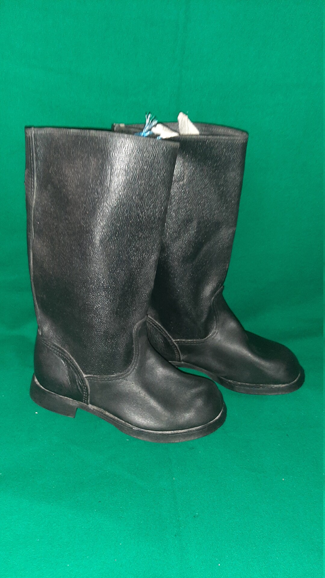 Ukraine Army Soviet Kersey Kirza Boots USSR Soviet Military Deck Sea ...