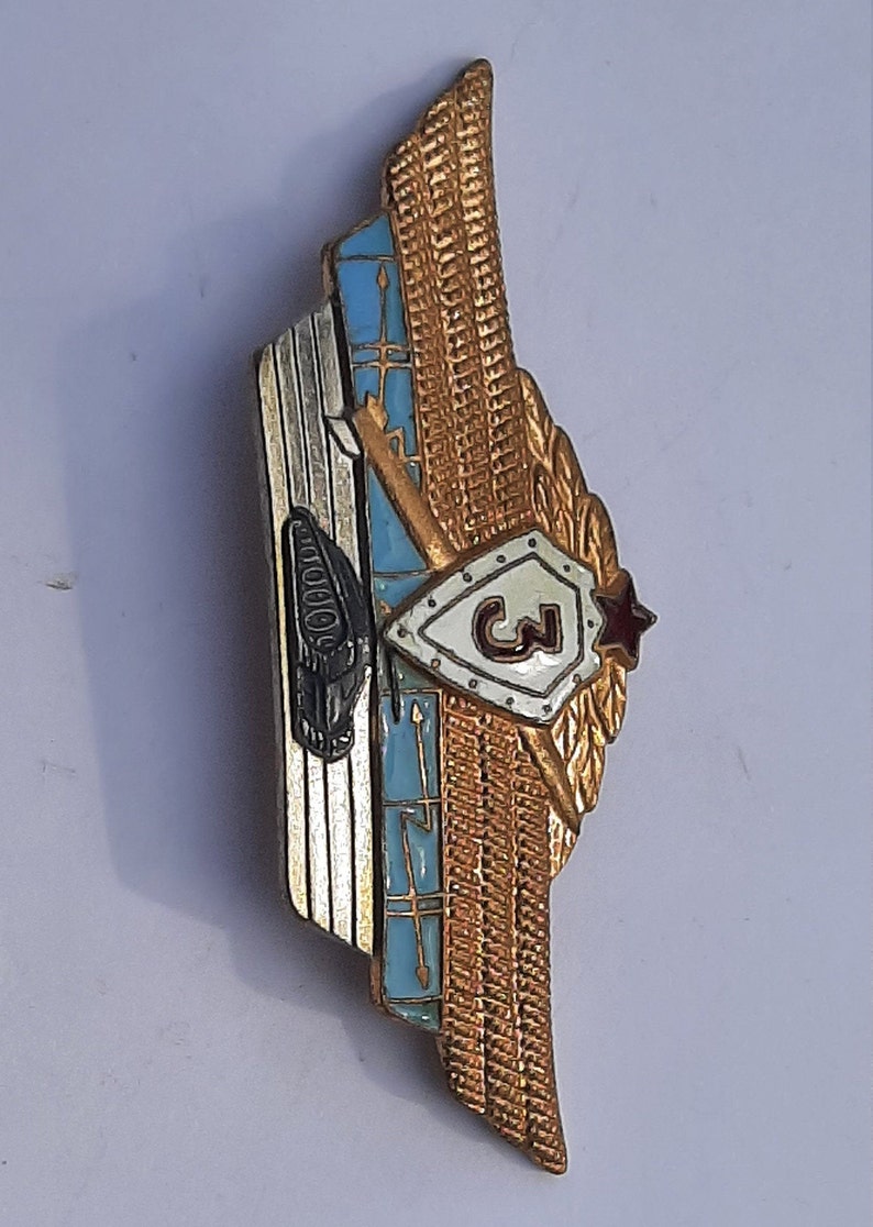 Soviet Military Badge Class Tanker 3 USSR - Etsy