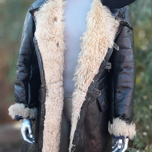 Vintage Rare Soviet Military Fur Coat USSR Navy - Etsy